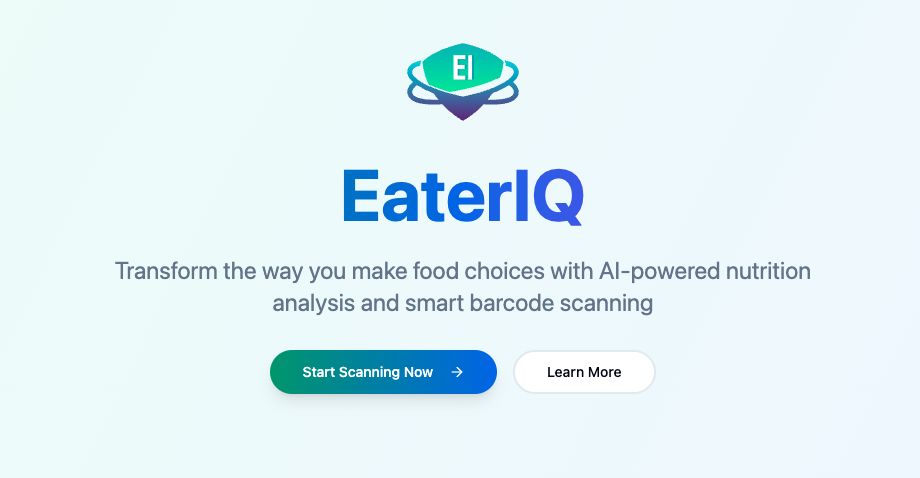 EaterIQ-Smart Food Intelligence & AI-Powered Food IQ Tests